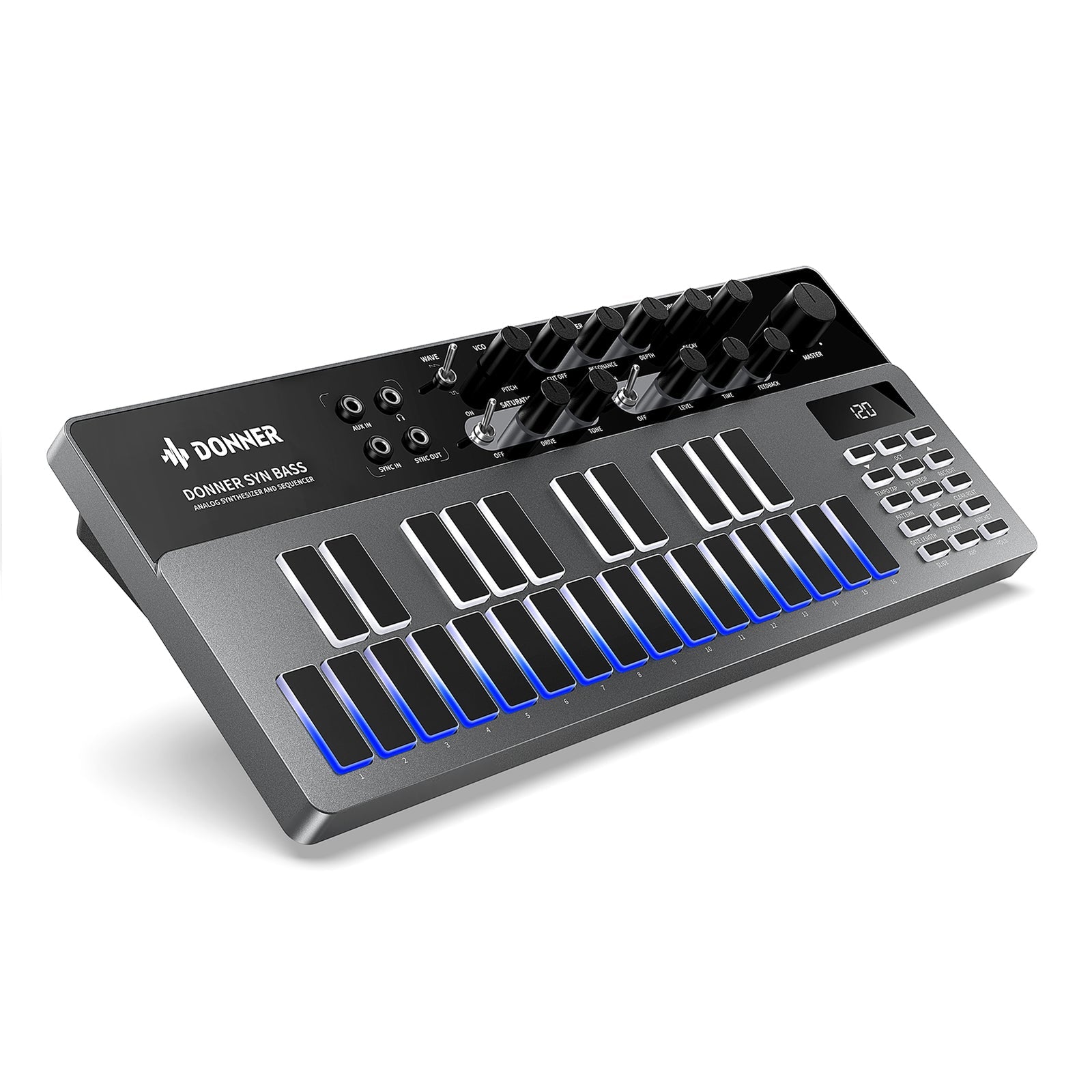Donner Essential B1: Sintetizador de Bajo Analógico